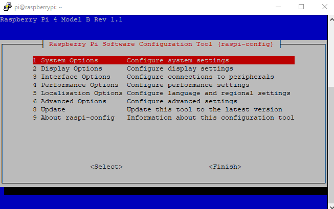 First Boot | raspi-setup-instructions